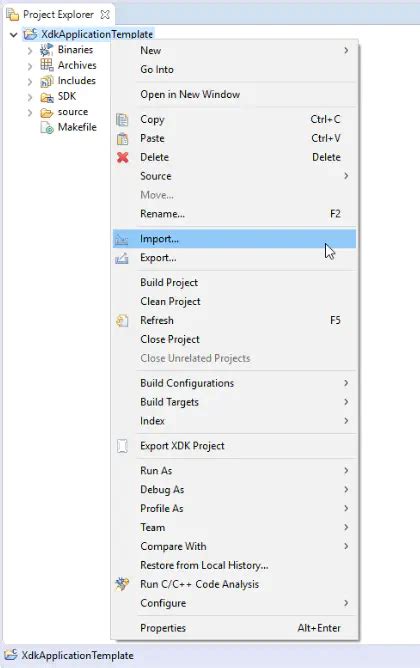 Importing And Exporting Projects Legic Xdk