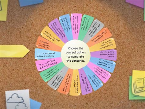 Ef Elementary Quicktest 1 Grammar Random Wheel