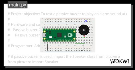 Buzzer Wokwi Esp32 Stm32 Arduino Simulator Buzzer Wokwi Esp32 Stm32 Arduino Simulator