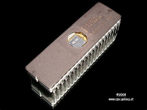 Cpu Galaxyat Vintage Intel 8751 Section