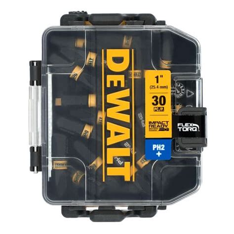 Dewalt 1 Phillips 2 Flextorq Impact Driver Bits 30 Pack