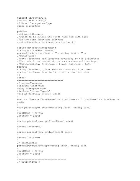 How Do You Implement This Class That Is Derived From