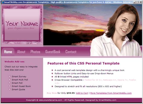 Dreamweaver Css Templates