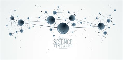 분자 및 원자 벡터 추상 배경 과학 화학 및 물리학 테마 일러스트 마이크로 및 나노 연구 및 기술 테마 현미경 입자 0명에 대한 스톡 벡터 아트 및 기타 이미지 Istock