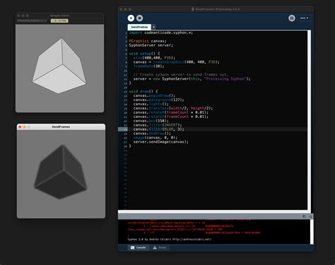 Possible Issue Using Filter Inside Of Pgraphics For Syphon In Processing · Issue 41 · Syphon