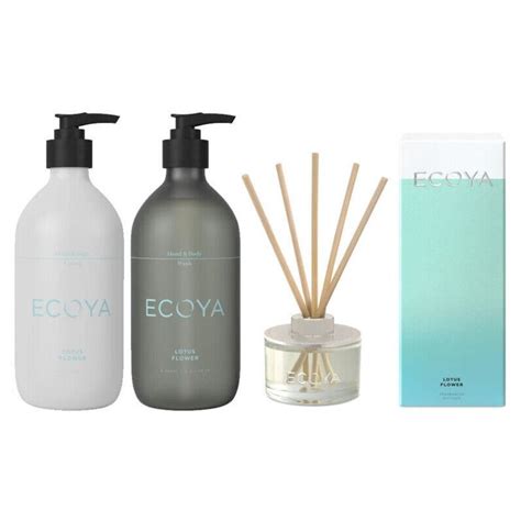 Ecoya Lotus Flower Fragrant Bathroom Set Hand And Body Wash Lotion Ecoya Lotus Flower Fragrant Bathroom Set Hand And Body Wash Lotion