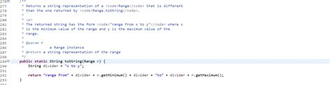 Exercise Complete The Method ToString Range R Chegg