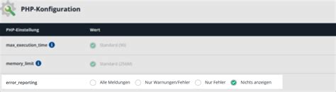 What Exactly Does The Error Reporting Setting Do