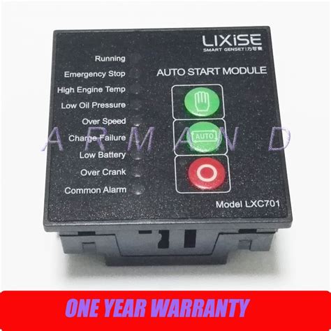 genset auto start control lxc701 diesel generator engine controller unit