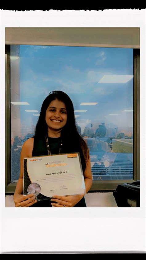 kajal shah on linkedin optionfuel
