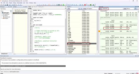Debugging A Hardfault On Cortex M