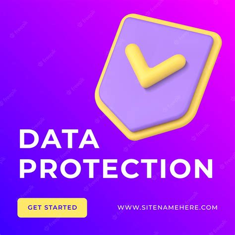Premium Vector Digital Data Protection Cyber Information Security Hacker Attack Social Media