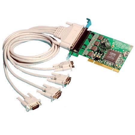 UC 268 4 Port RS232 PCI Serial Port Card DB9 Brainboxes