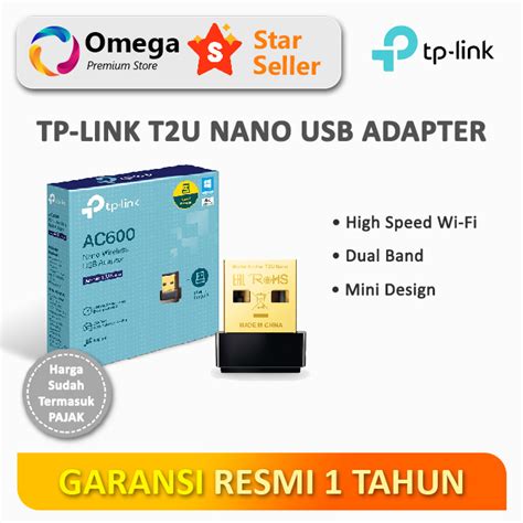 Jual TP LINK Archer T U Nano AC Nano Wireless USB Adapter WIFI Dual Band Shopee Indonesia