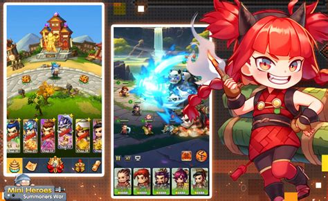 미니 히어로즈 영웅 키우기 신작 모바일 수집형 Rpg 게임위드