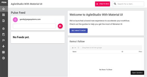 Agile Studio X Codesandbox