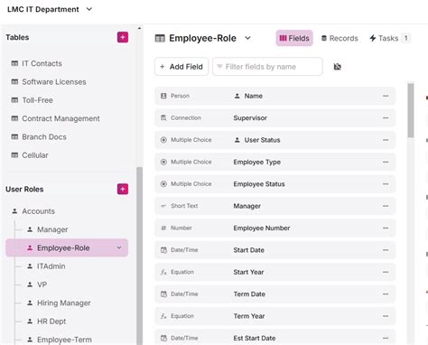 Connecting Employee To Cellular Table With Multiple Records