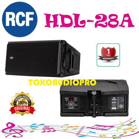Jual Speaker RCF HDL 28 A Aktif Line Array Module RCF HDL28A Shopee Indonesia