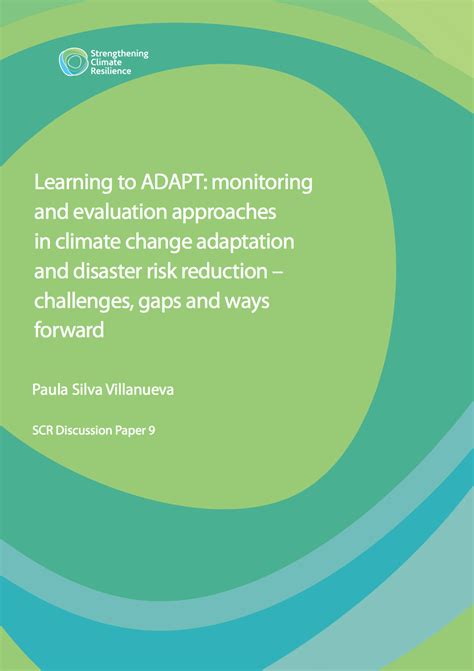 Learning To Adapt Monitoring And Evaluation Approaches In Climate