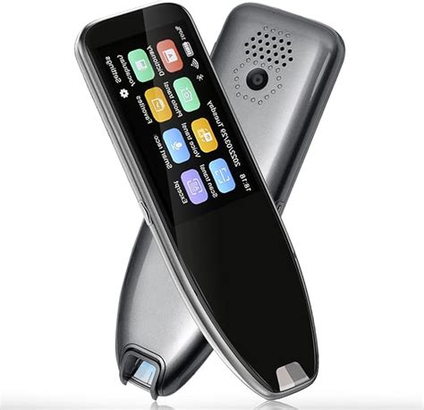 Scan Reader Pen, 113 Languages Translator Device, Reading Pen for Dyslexia, OCR Digital Reader ...