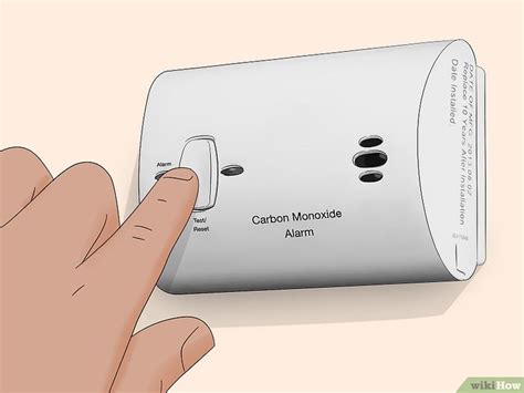how to reset a carbon monoxide alarm and when to do it