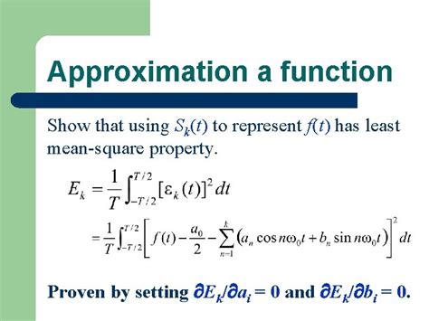 Fourier Series Content Periodic Functions L Fourier Series
