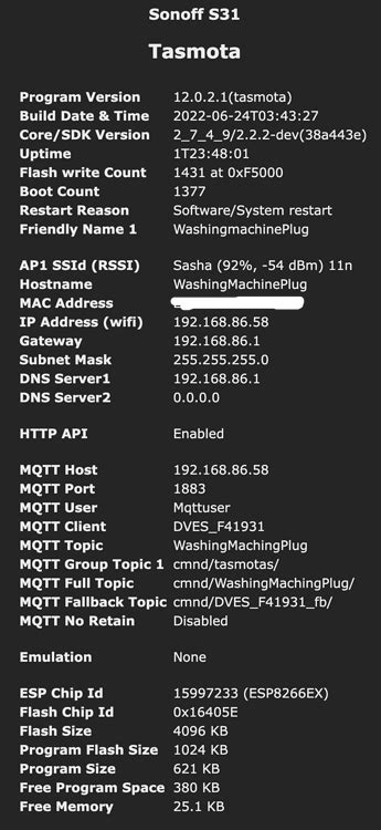 sonoff tasmota fails to connect to mqtt third party integrations
