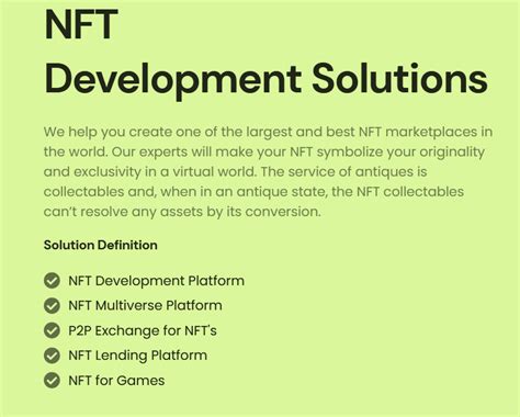 An Ultimate Guide To Developing An Nft Marketplace
