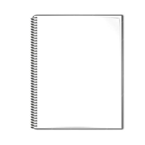 Premium Vector Open Wire Bound Notebook Vector Mockup Spiral Notepad