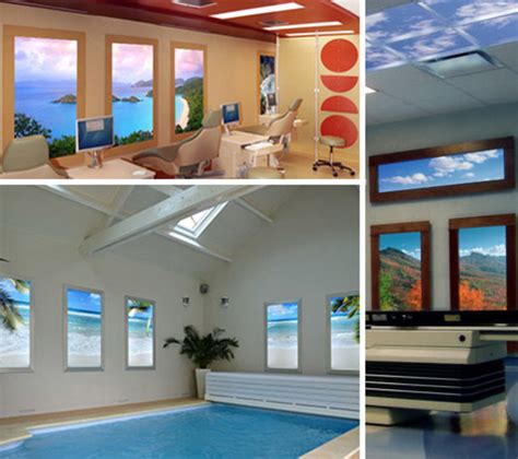 Fake Landscape Windows Skylights Designs Ideas On Dornob