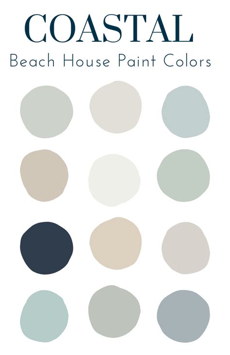 Sherwin Williams Coastal Paint Colors A Beach Color Palette