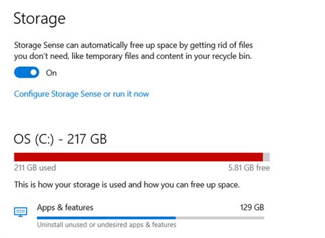 space issues r computerhelp