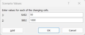 Scenario Manager Excel Tutorial Step By Step Forecasting Guide