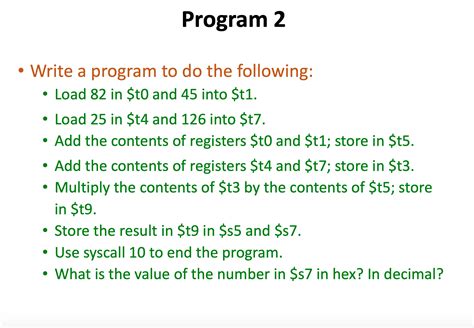 solved program 2 write a program to do the following load