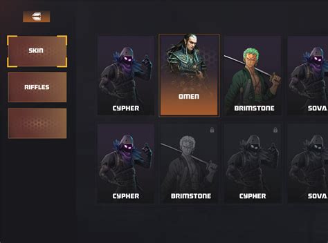 character selection screen by onwe moses on dribbble