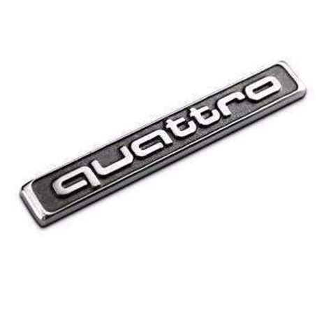 Quattro Emblem For Audi Style 1