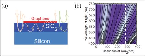 How Is Graphene Visible A Cross Section Of The Layer Of Graphene Download Scientific Diagram