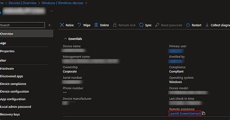 ScreenConnect for Intune Remote Assistance Extension for Chrome/Edge : r/ScreenConnect