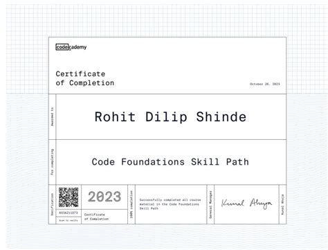 Rohit Shinde On Linkedin Vinsys Generation Fullstackdevelopment Codecademy