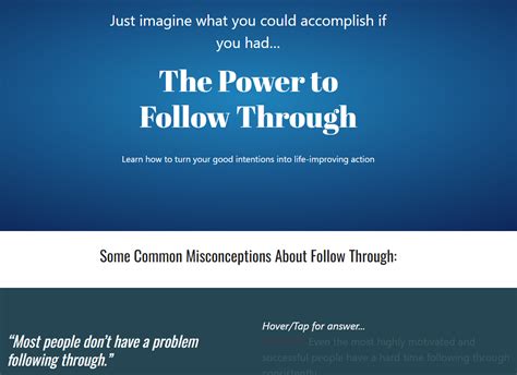 New Membership Site To Help People Follow Through On Their Intentions