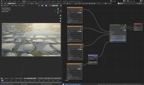Blender Puddle Shader