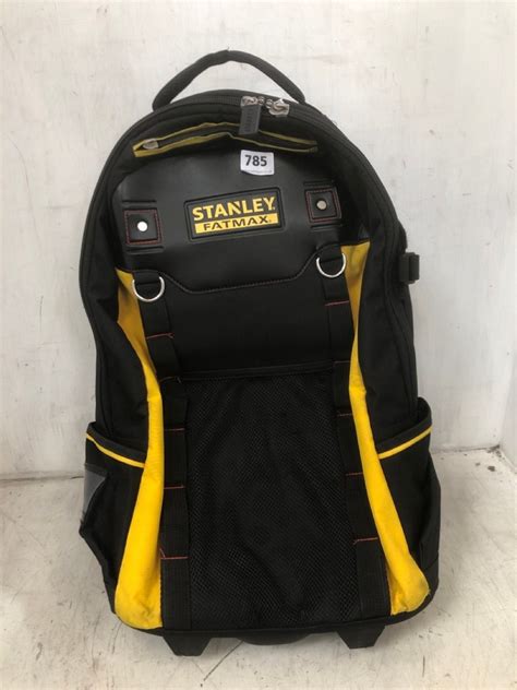 John Pye Auctions Stanley Fatmax Tool Backpack In Black Yellow