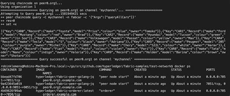 Hyperledger Fabric 20 External Chaincode Step By Step Guide Medium