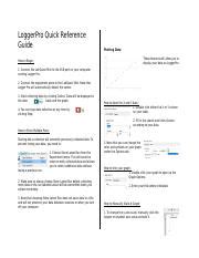 LoggerPro Quick Reference Guide Docx LoggerPro Quick Reference Guide Plotting Data These