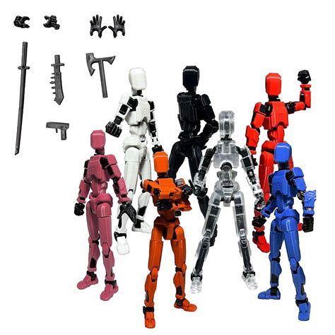 Titan 13 Action Figure N13 Action Figures T13 Action Figure 3d Printed Robot Multi Jointed