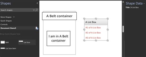 Referencing Container Data In Visio Bvisual