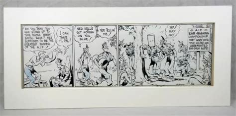 Original Australian Cartoon Ink Drawings Bluey And Curley By Alex Gurney 64cm £336 43 Picclick Uk