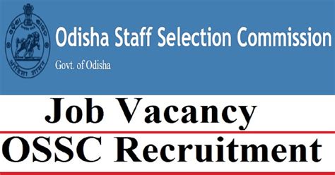 OSSC Recruitment Apply For Begins For Posts