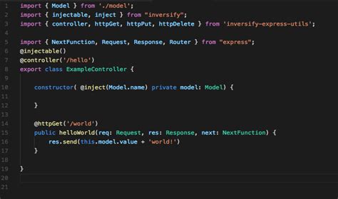 Typescript를 이용한 Express Inversify Js 를 이용한 Ioc를 구현해보기
