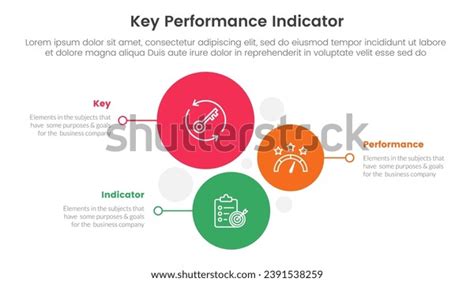Kpi Key Performance Indicator Infographic Stock Vector Royalty Free Shutterstock
